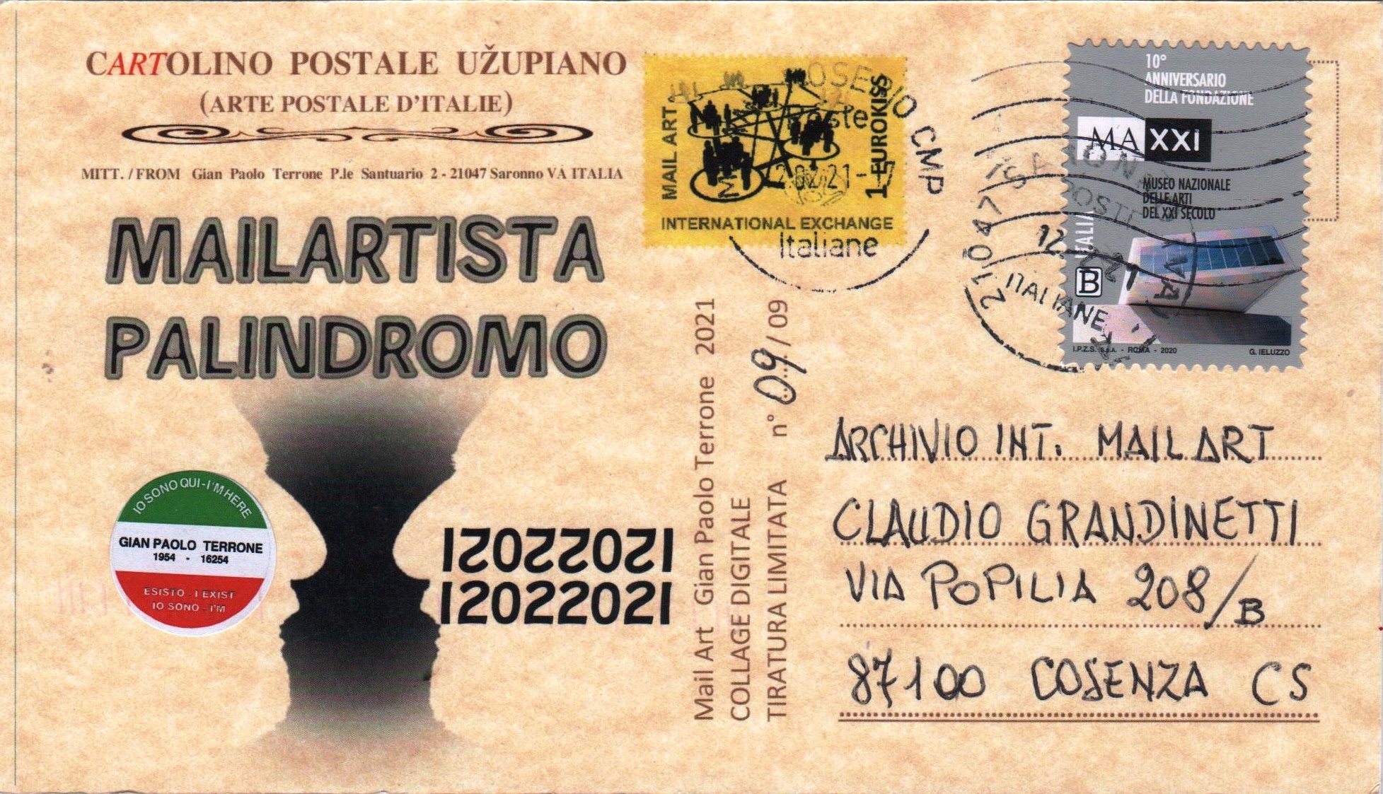 NUOVE OPERE IN ARCHIVIO: Gian Paolo Terrone